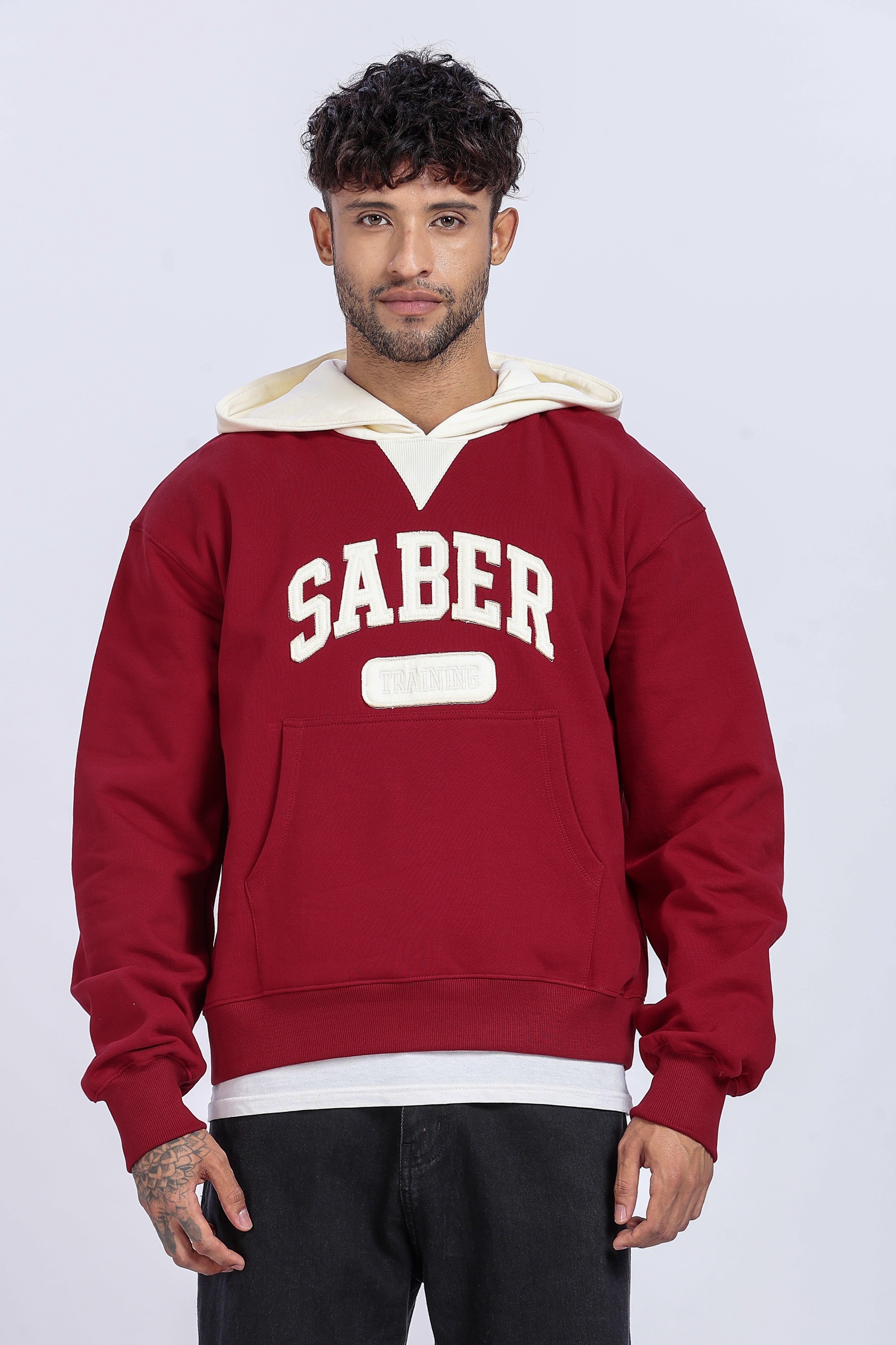 Saber University Hoodie [Dark Red] – Saber And Sacrifice