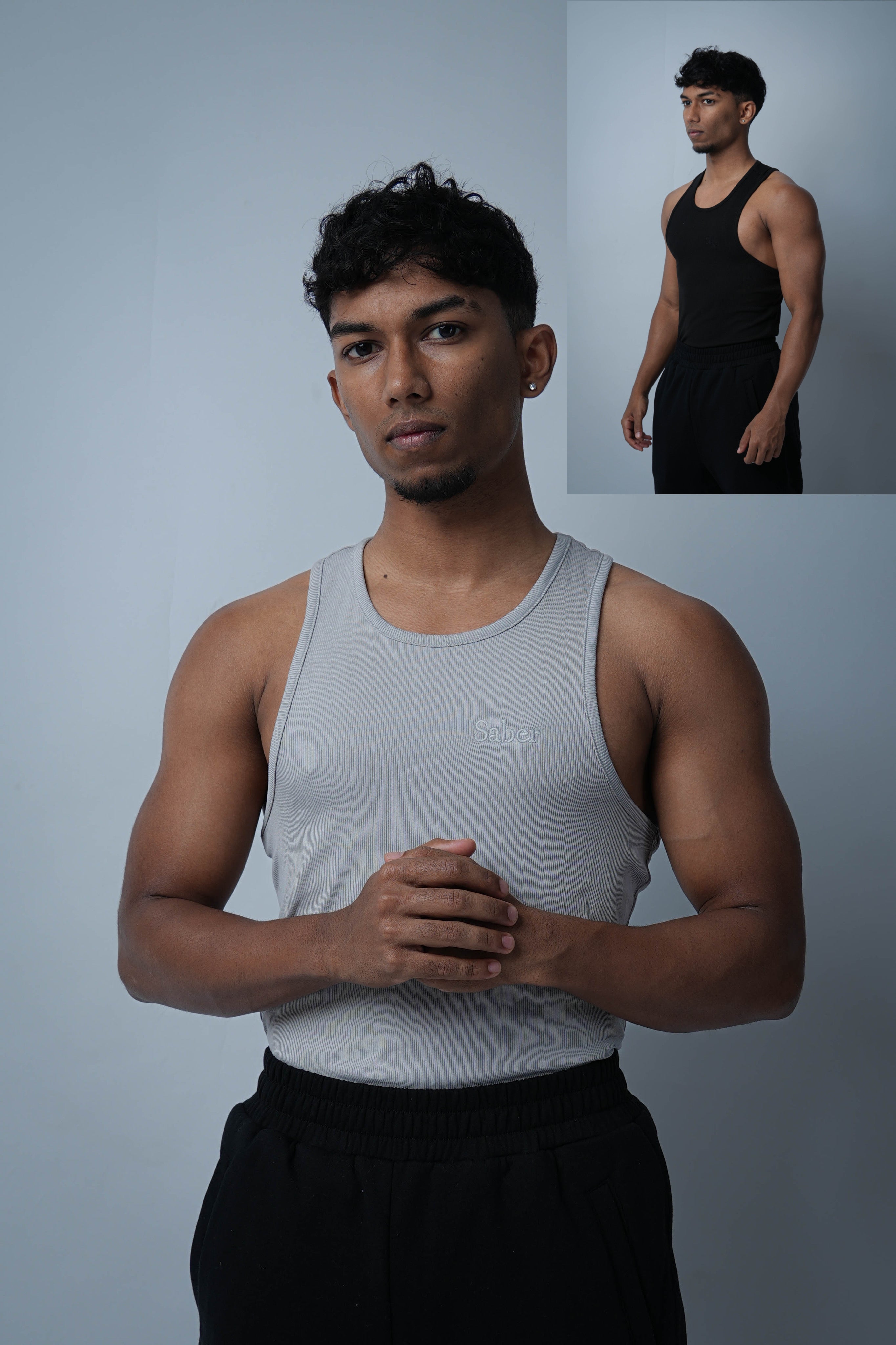 Saber Ribbed Beaters [2 pack] [Grey+Black] – Saber And Sacrifice